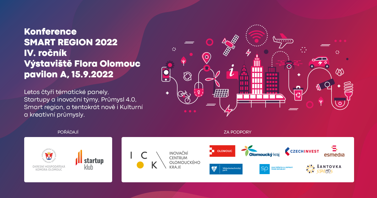 Konference SMART Region 2023, 10.11.2023, V. ročník